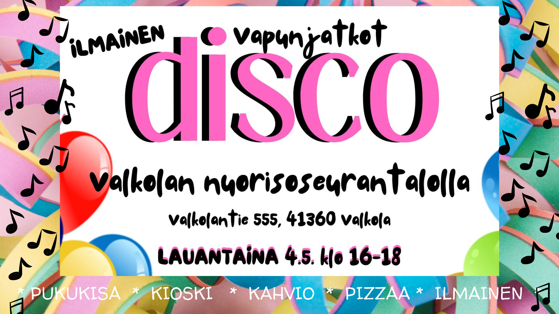 Disco – vapunjatkot - Visit Laukaa