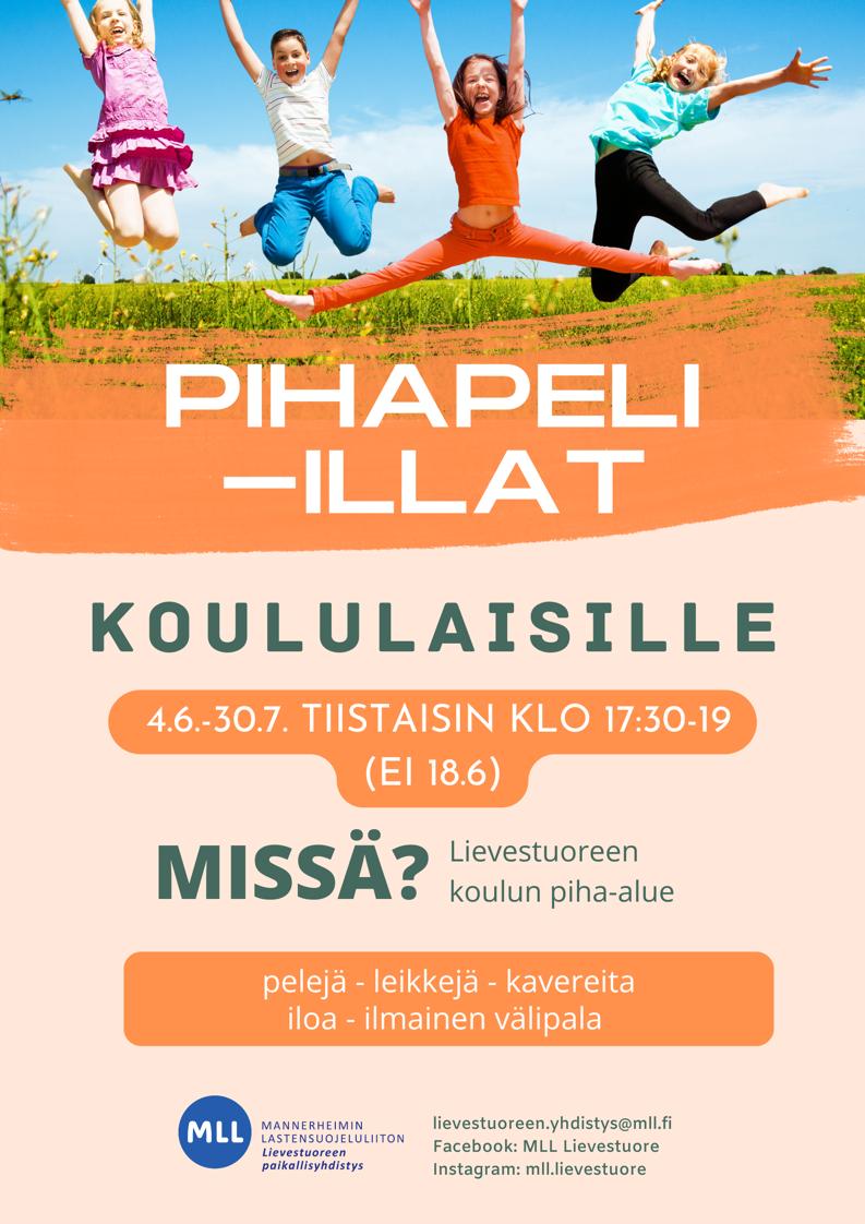 Pihapeli-ilta koululaisille - Visit Laukaa