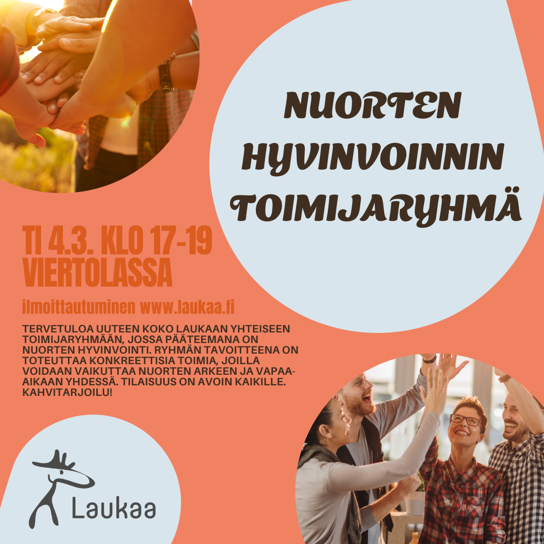 Nuorten hyvinvoinnin toimijaryhmä - Visit Laukaa