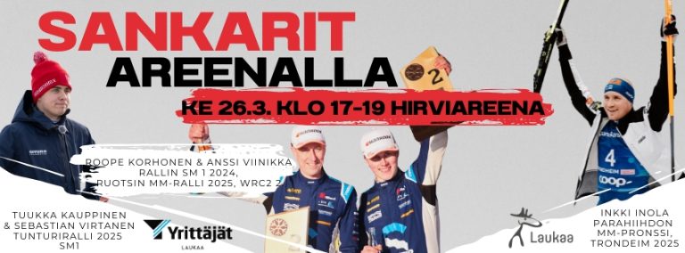 Sankarit areenalla -mitalijuhlat Hirviareenalla - Visit Laukaa