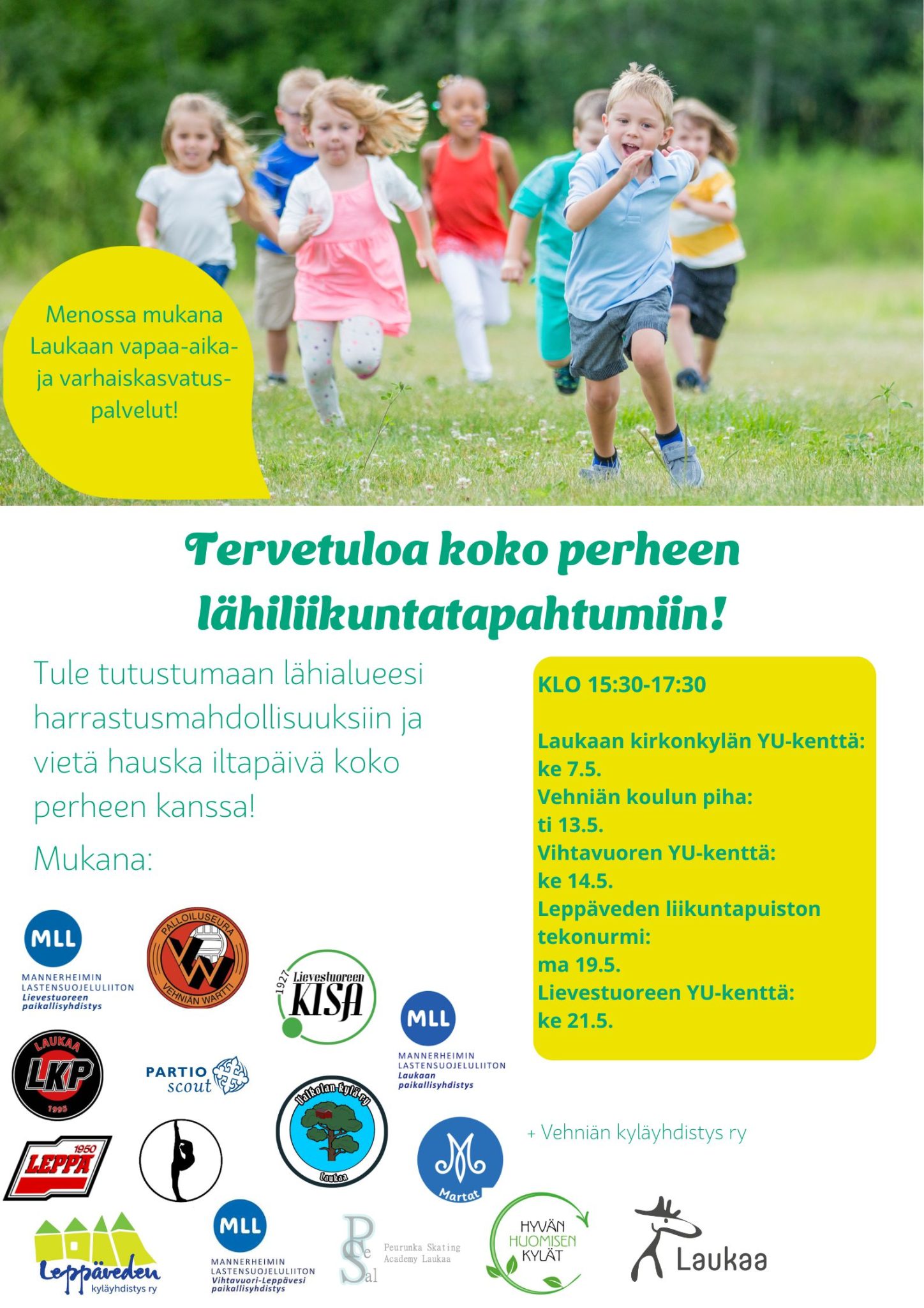 Lähiliikuntatapahtuma Lievestuore - Visit Laukaa