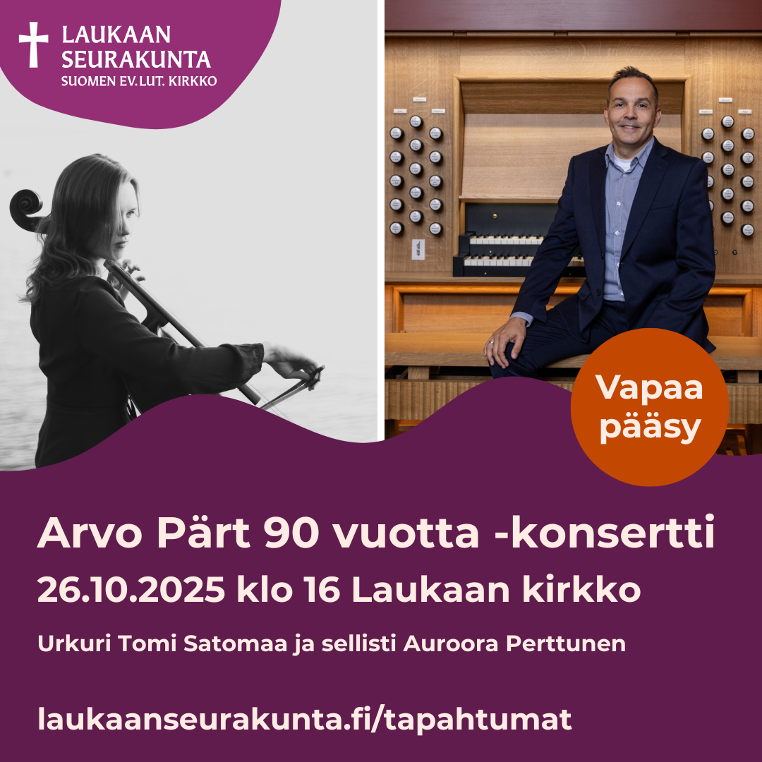 Arvo Pärt 90 vuotta -konsertti - Visit Laukaa